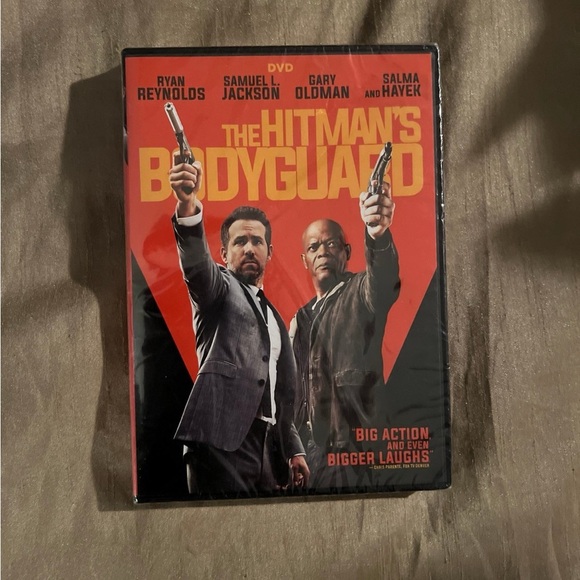 Lionsgate | Media | The Hitmans Bodyguard Dvd Black And Red Cover ...